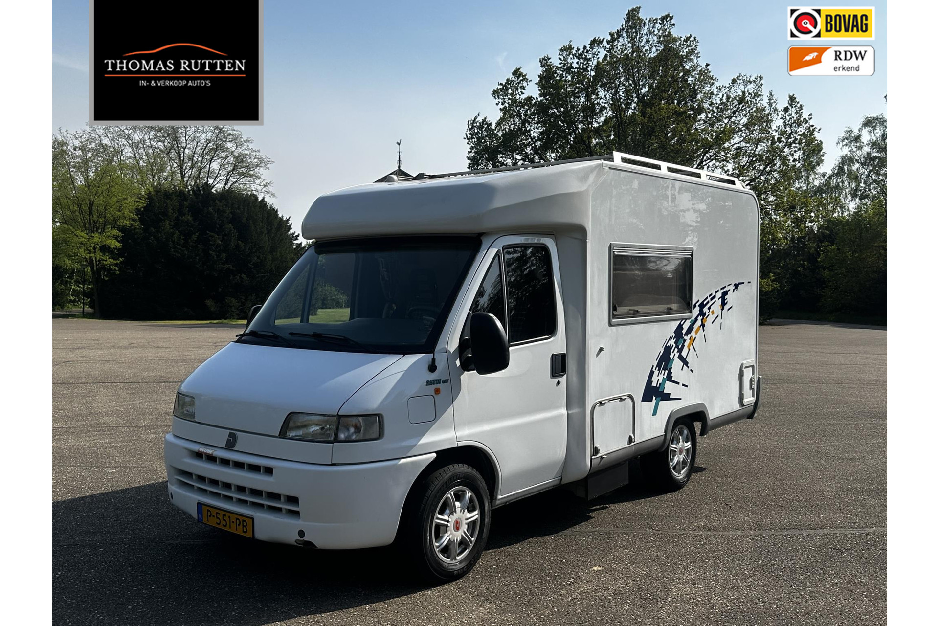 Fiat--230 Dethleffs Globebus 1 Camper 2.5TD-kopen in Budel
